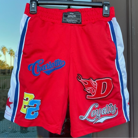Boohooman | Shorts | Boohooman X Dababy Basketball Gym Shorts W Badges ...